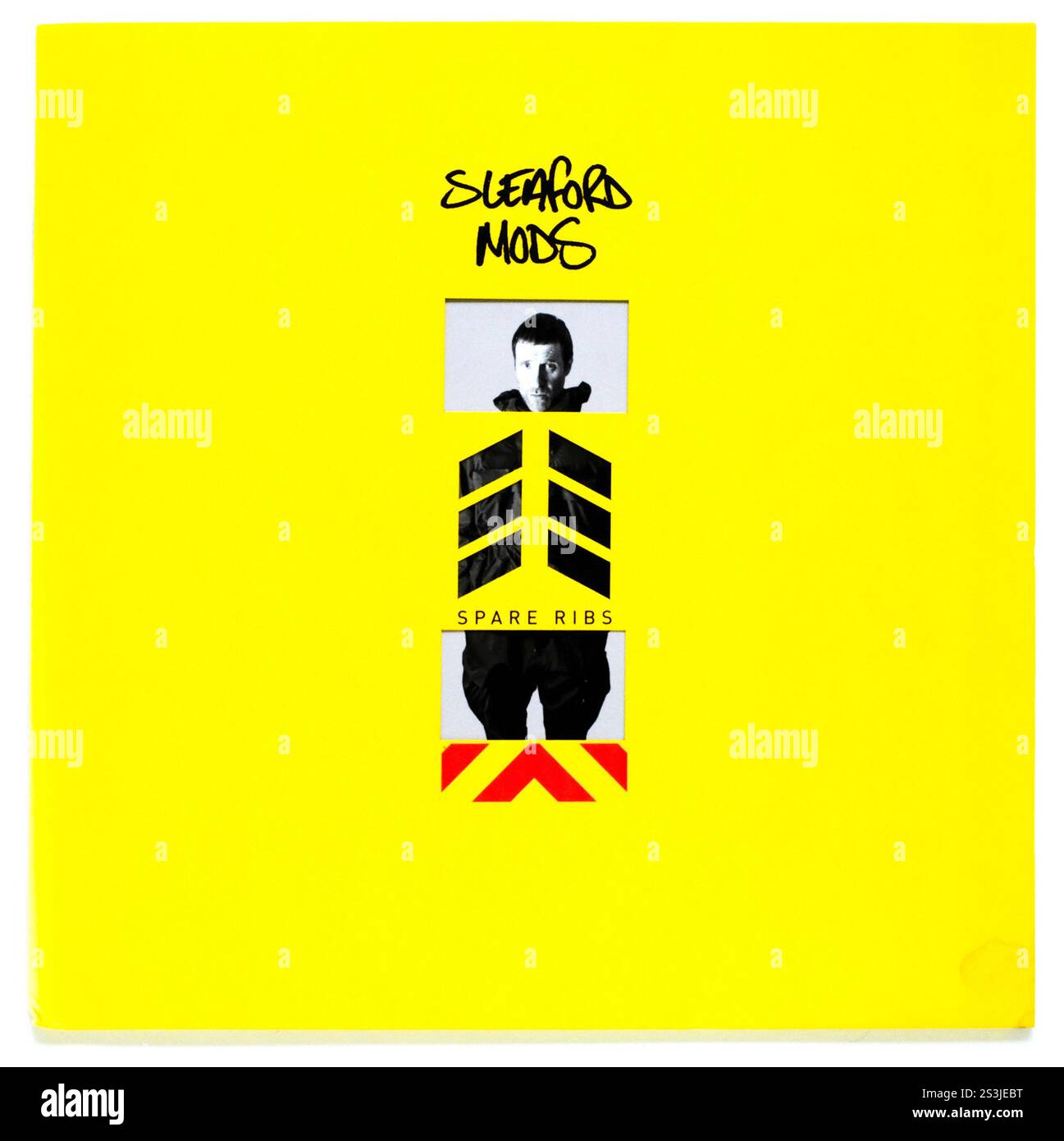 The cover of Spare Ribs, 2021 album by Sleaford Mods on Rough Trade ...