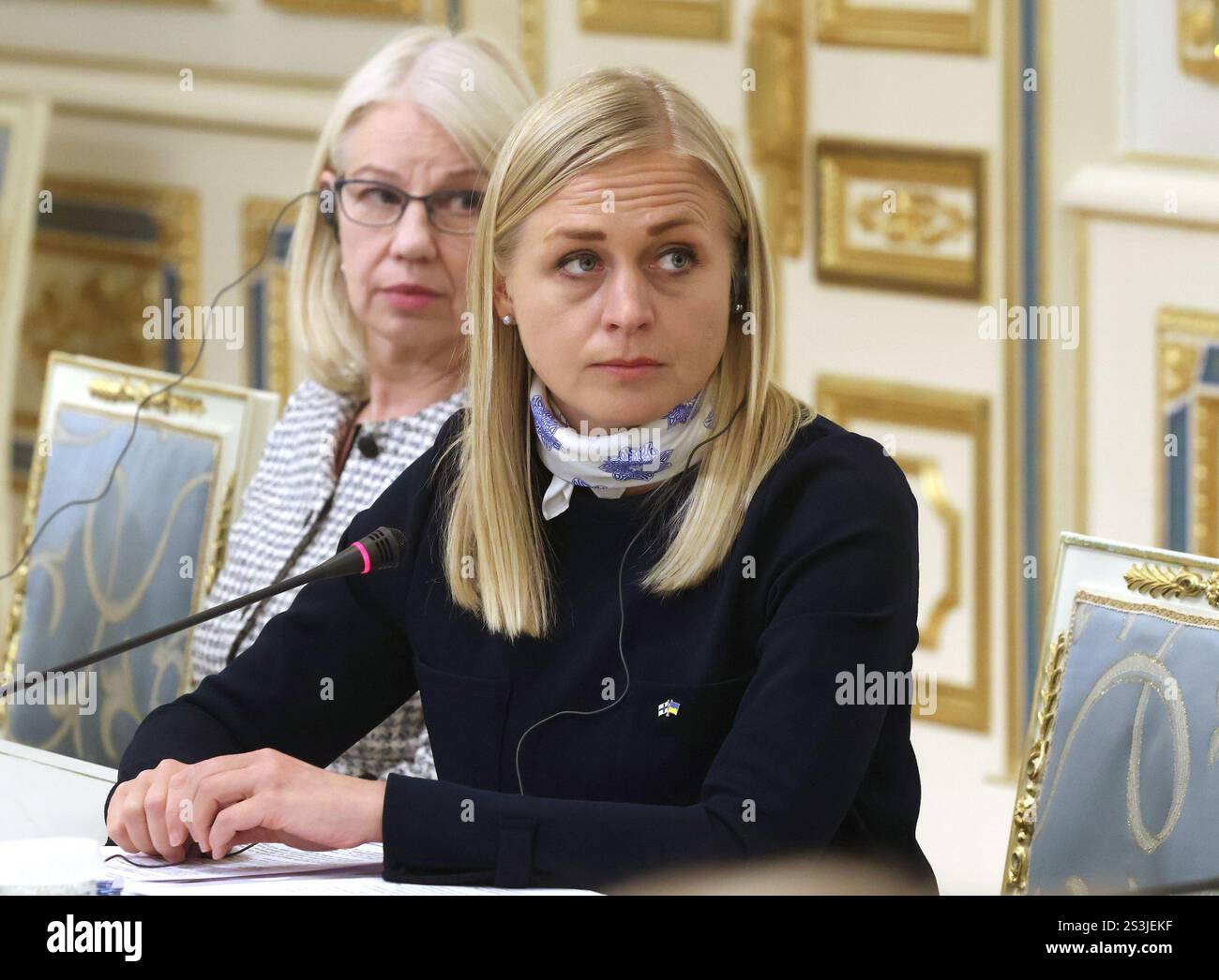 Non Exclusive: KYIV, UKRAINE - JANUARY 8, 2025 - OSCE Chairperson-in ...