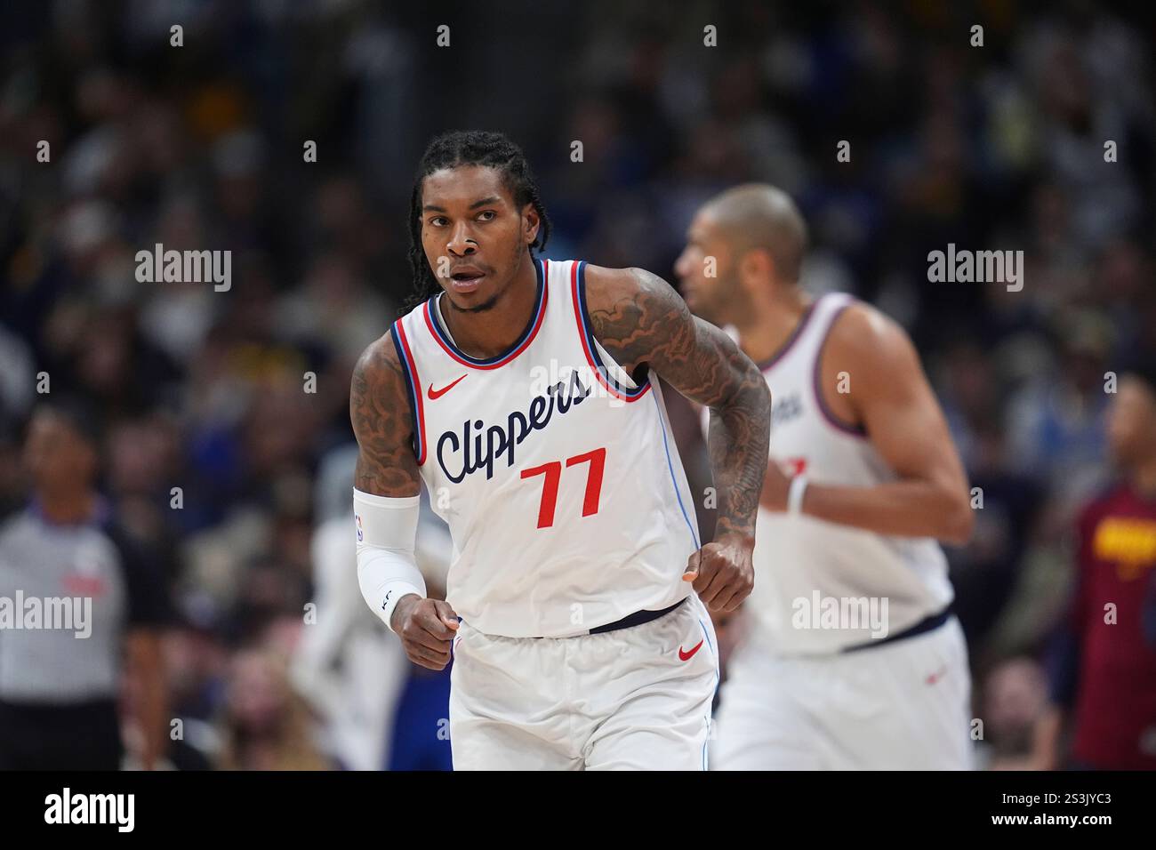 Los Angeles Clippers guard Kevin Porter Jr. (77) in the first half of ...