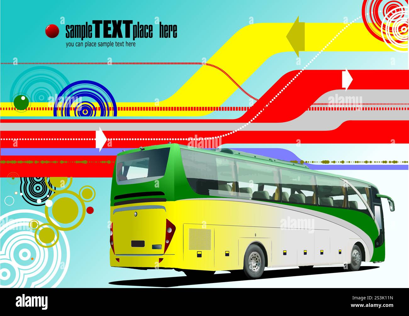 Abstract hi-tech background. 3d vector illustration Stock Vector Image ...