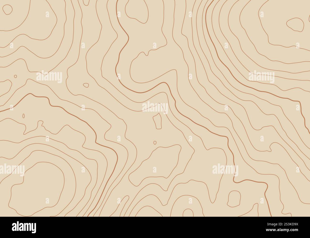 Topographic map background with altitude lines. Abstract terrain ...