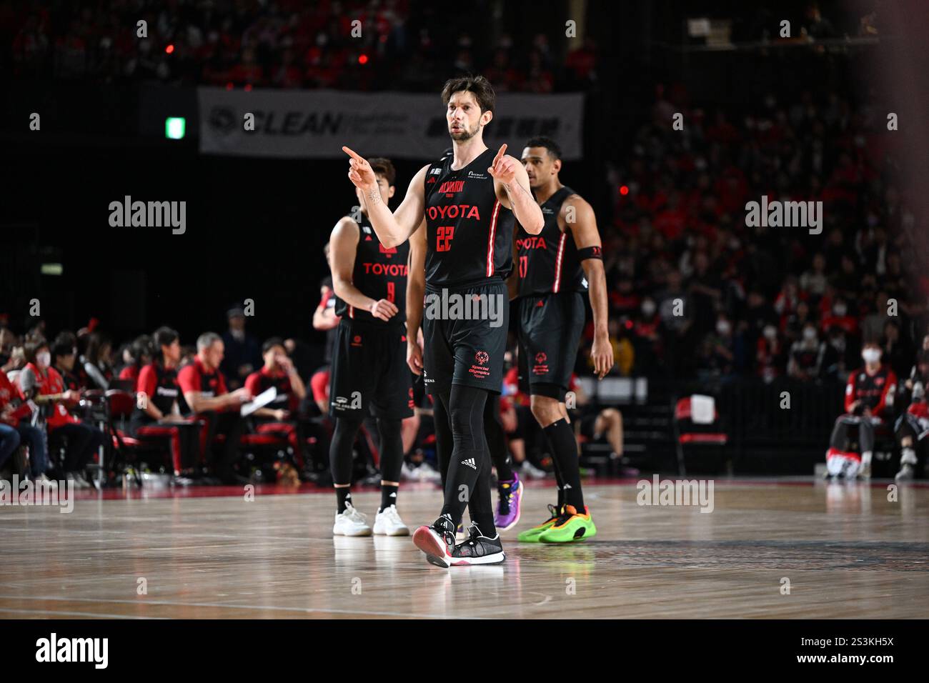 La La arena TOKYO-BAY, Chiba, Japan. 8th Jan, 2025. Ryan Rossiter ...