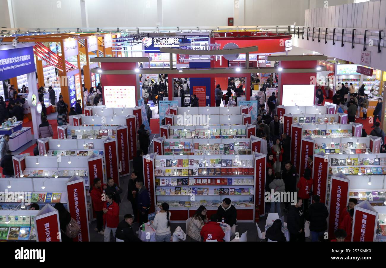 The 37th Beijing Book Fair kicks off in Beijing, China, 9 January, 2025 ...