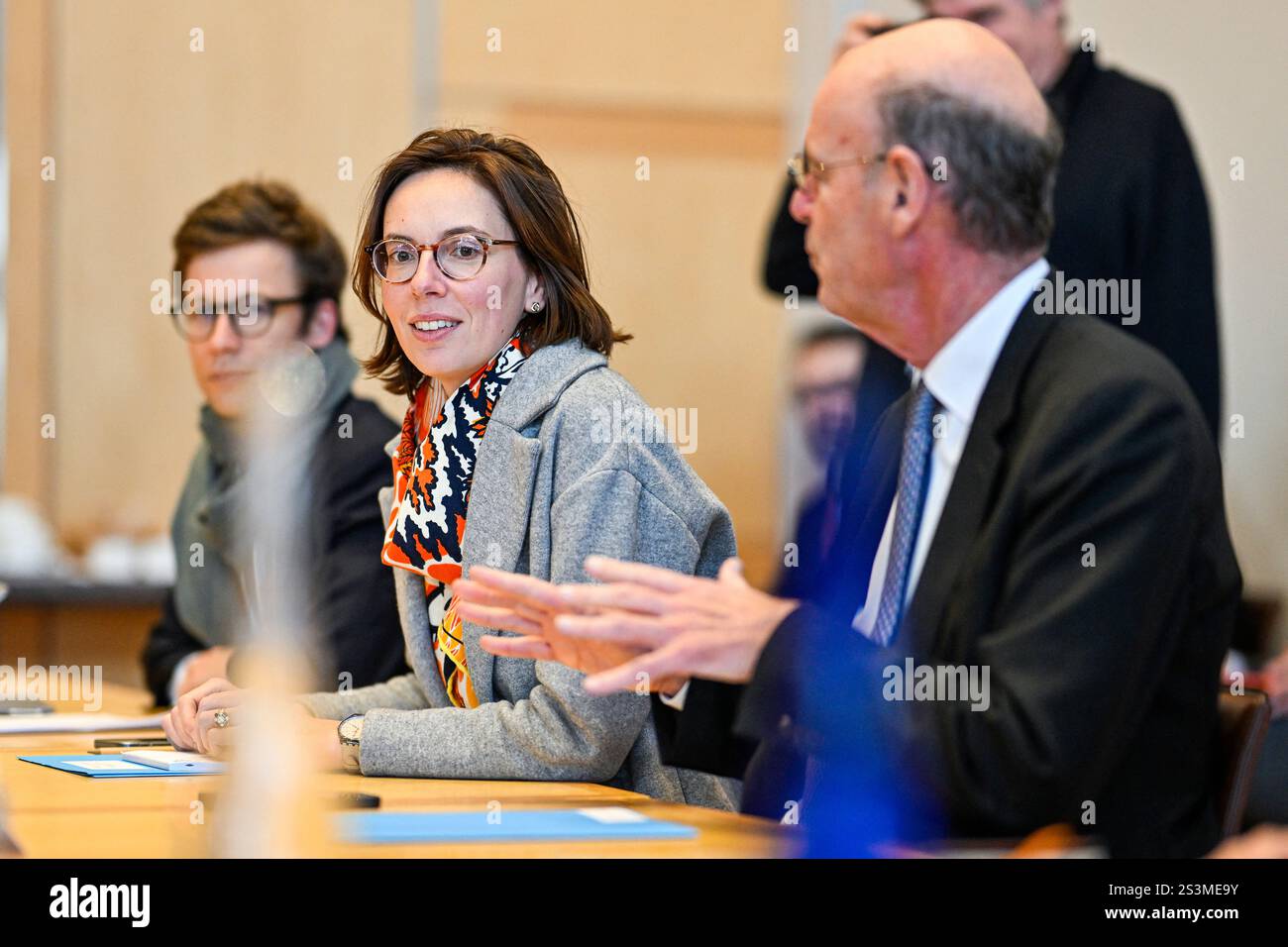 Paris, France. 09th Jan, 2025. French Minister for the Economy ...