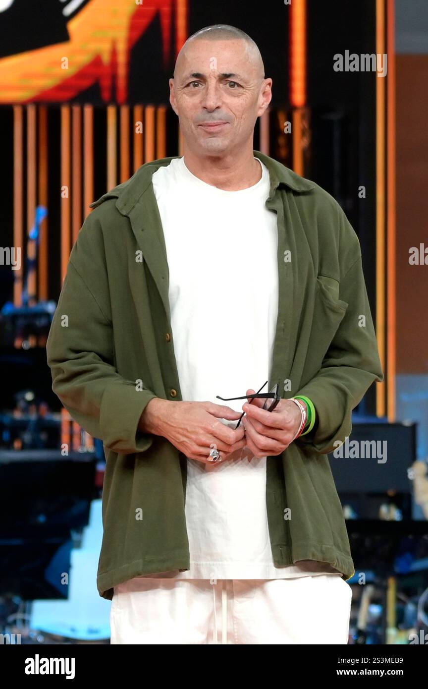 Alex Britti beim Photocall zur Rai TV-Show 'Ora o mai più' in den ...