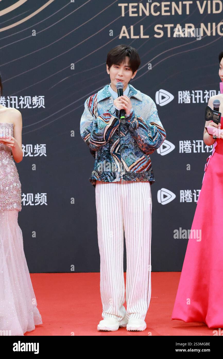 Chinese actor Cheng Yi attends an activity in Macao, China, 4 January ...