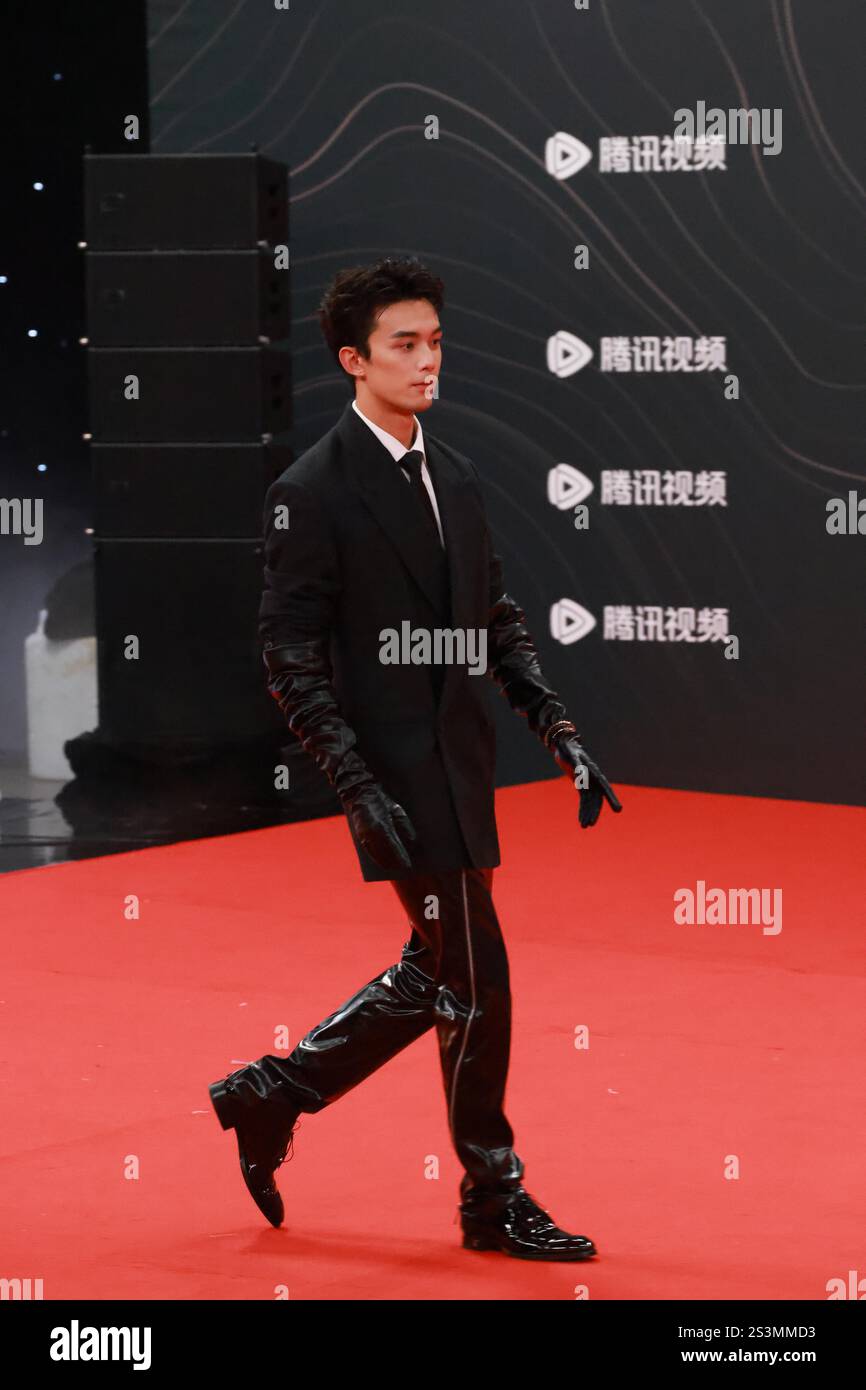 Chinese actor Leo Wu attends an activity in Macao, China, 4 January ...