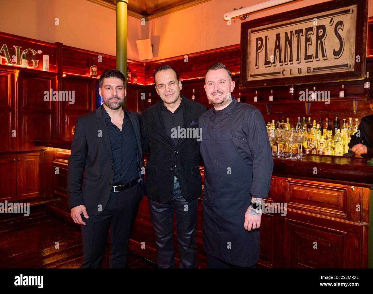 Opening of the "Livingstone" at Planter's Club in Vienna, Austria, on 8 ...