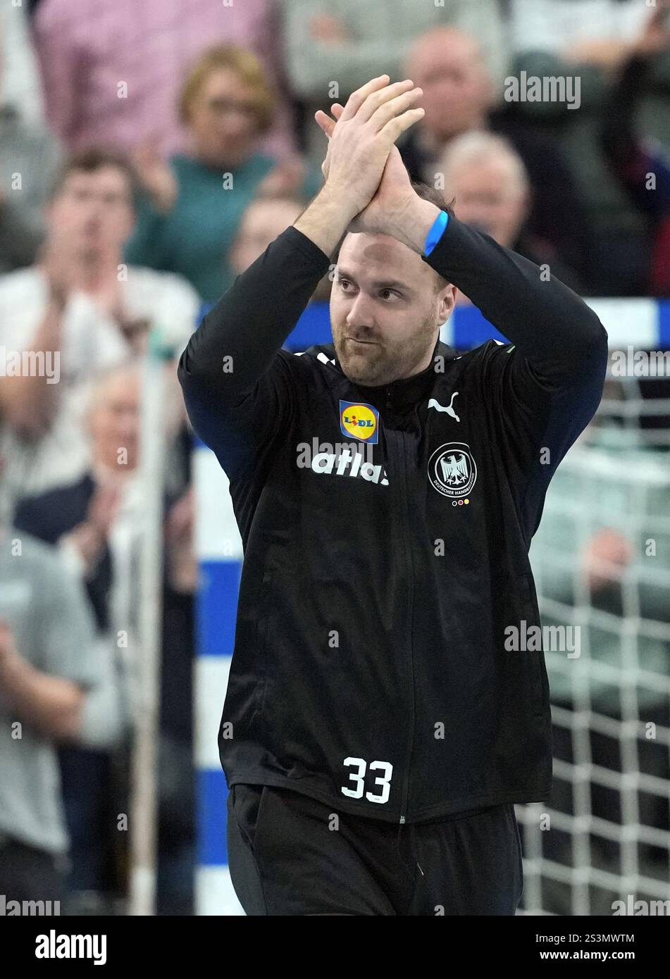 Flensburg, Germany. 09th Jan, 2025. Handball: International match ...