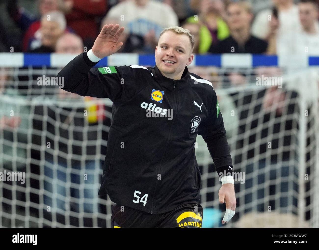 Flensburg, Germany. 09th Jan, 2025. Handball: International match ...