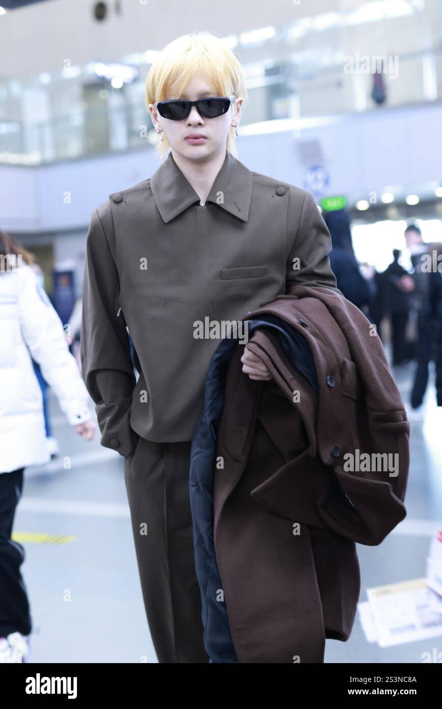 Chinese rapper, singer, songwriter and dancer Zhou Zhennan appears at ...