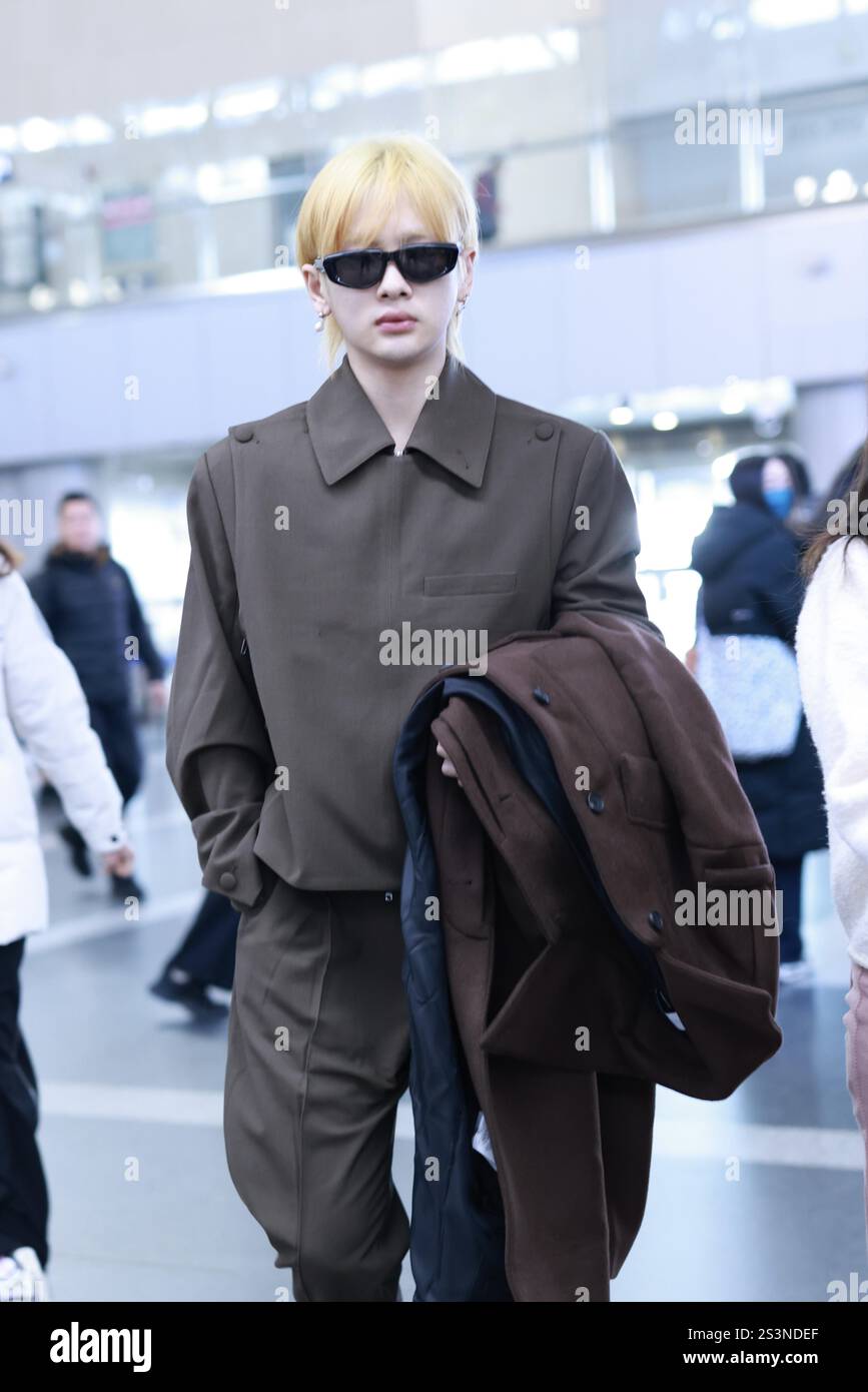 Chinese rapper, singer, songwriter and dancer Zhou Zhennan appears at ...