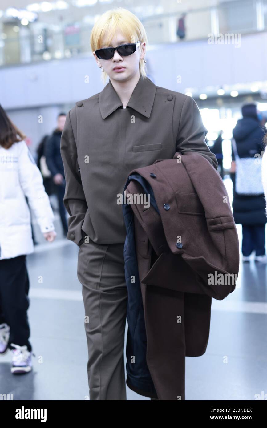 Chinese rapper, singer, songwriter and dancer Zhou Zhennan appears at ...