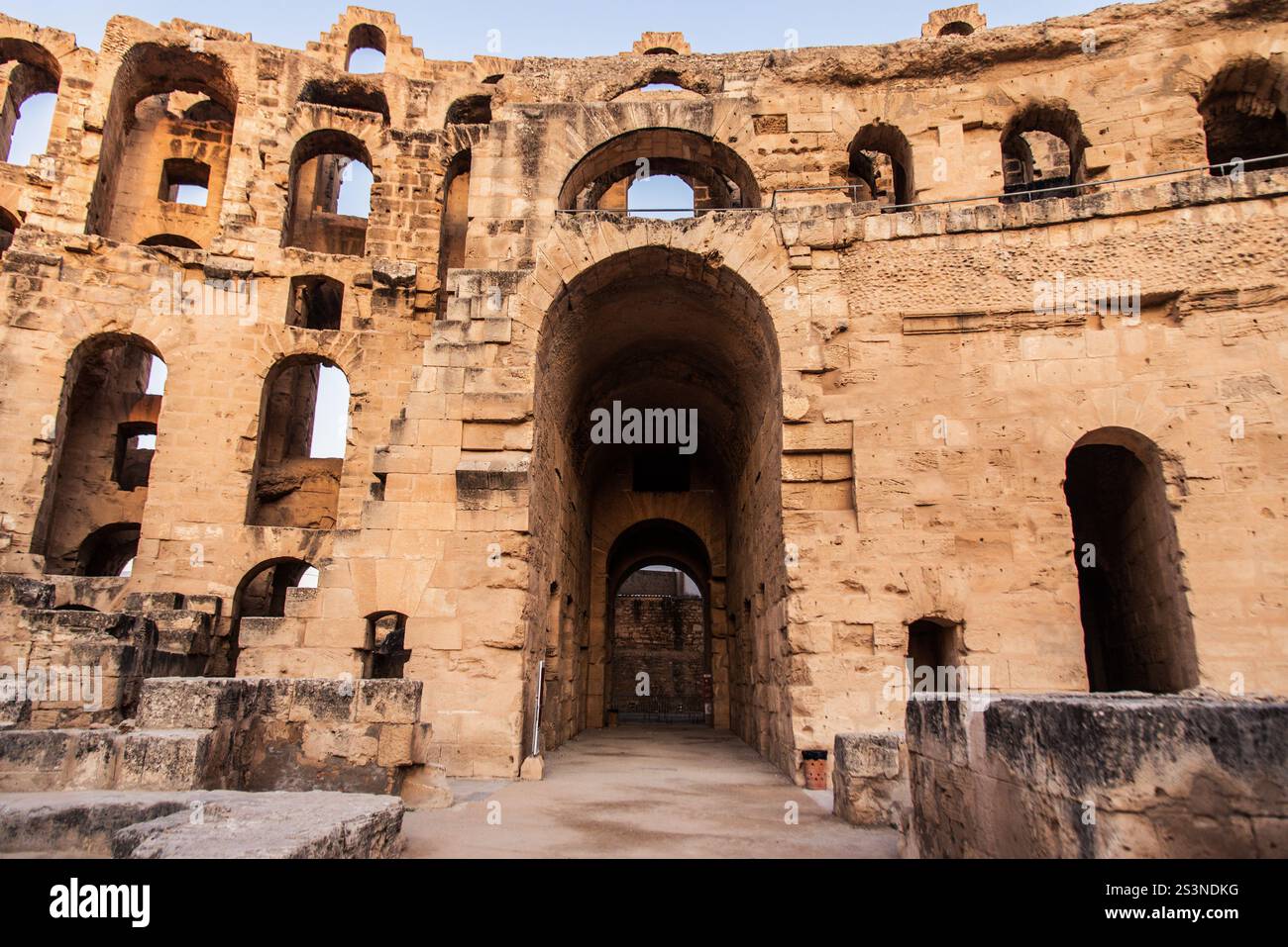 Ancient and amazing ruins of el jem Tunisia Stock Photo - Alamy