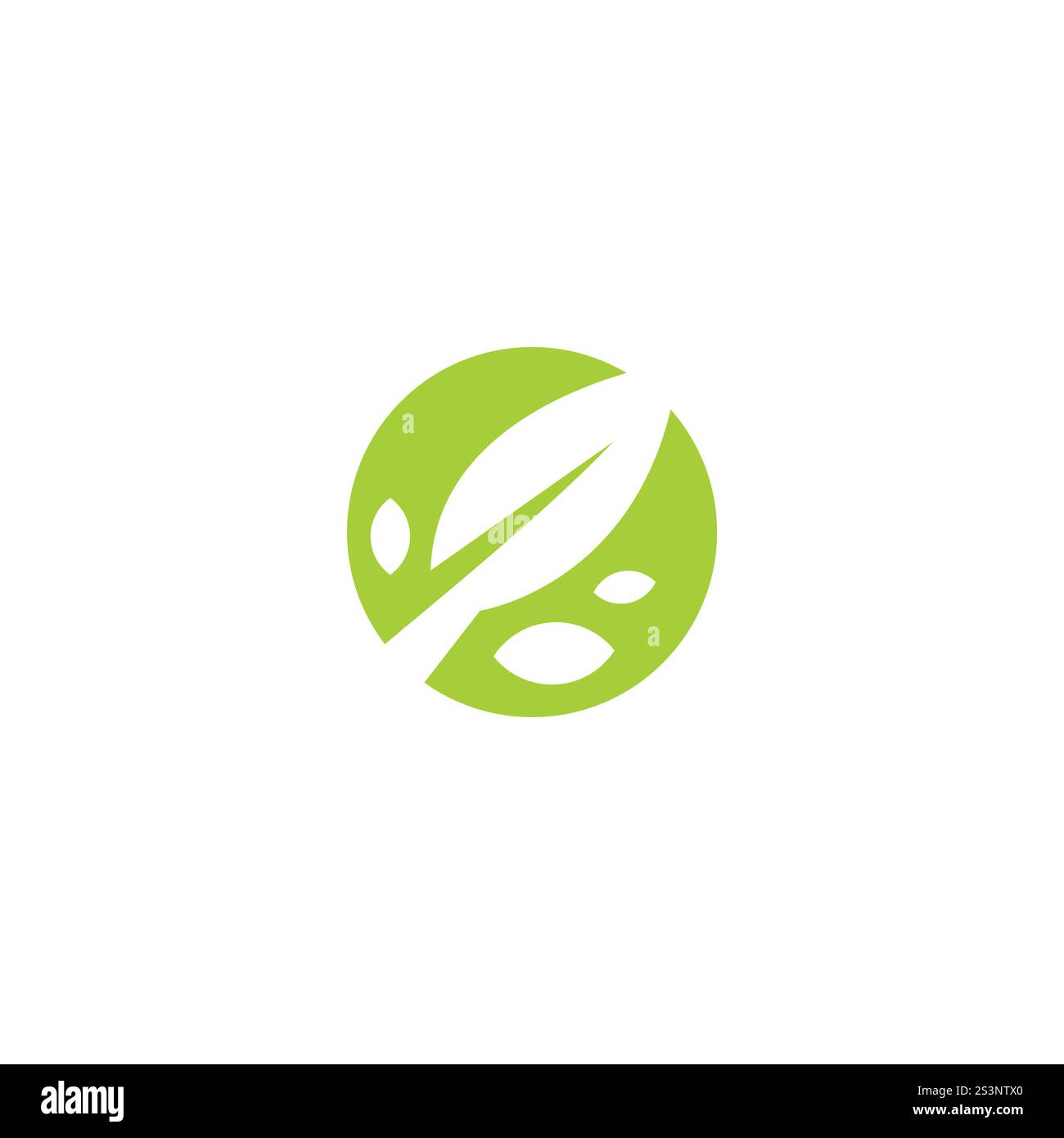 Leaf Icon Vector Illustration. Organic Symbol Design Stock Vector Image ...