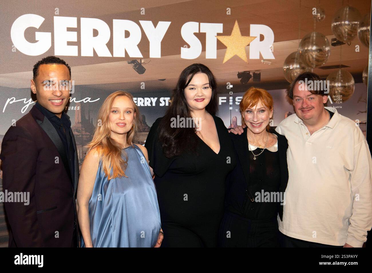 Noah Tinwa, Caro Cult, Franziska Annekonstans Winkler, Andrea Sawatzki and Sascha Nathan bei der ...