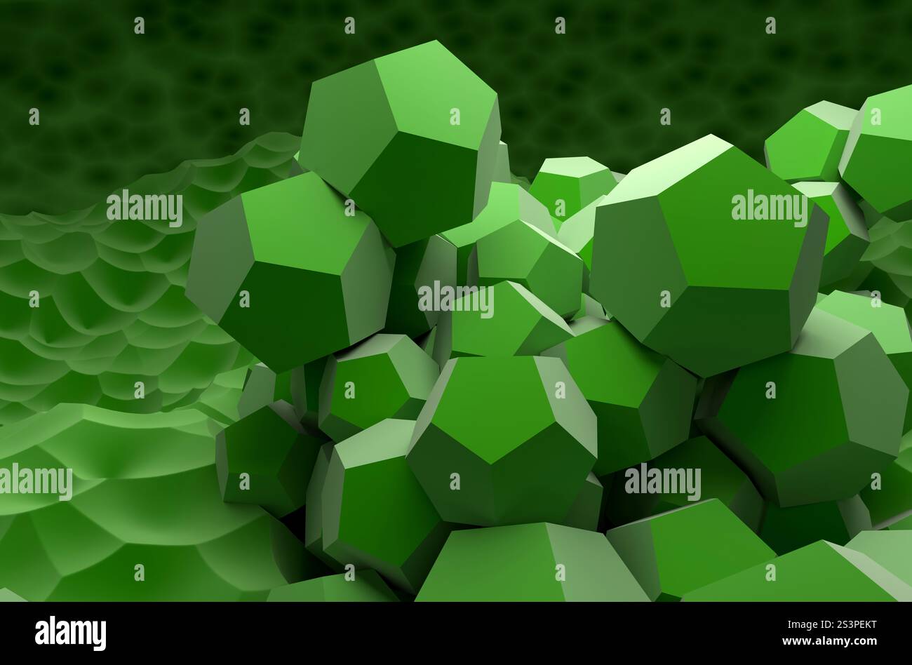 Gas hydrate crystals - closeup view 3d illustration Stock Photo - Alamy