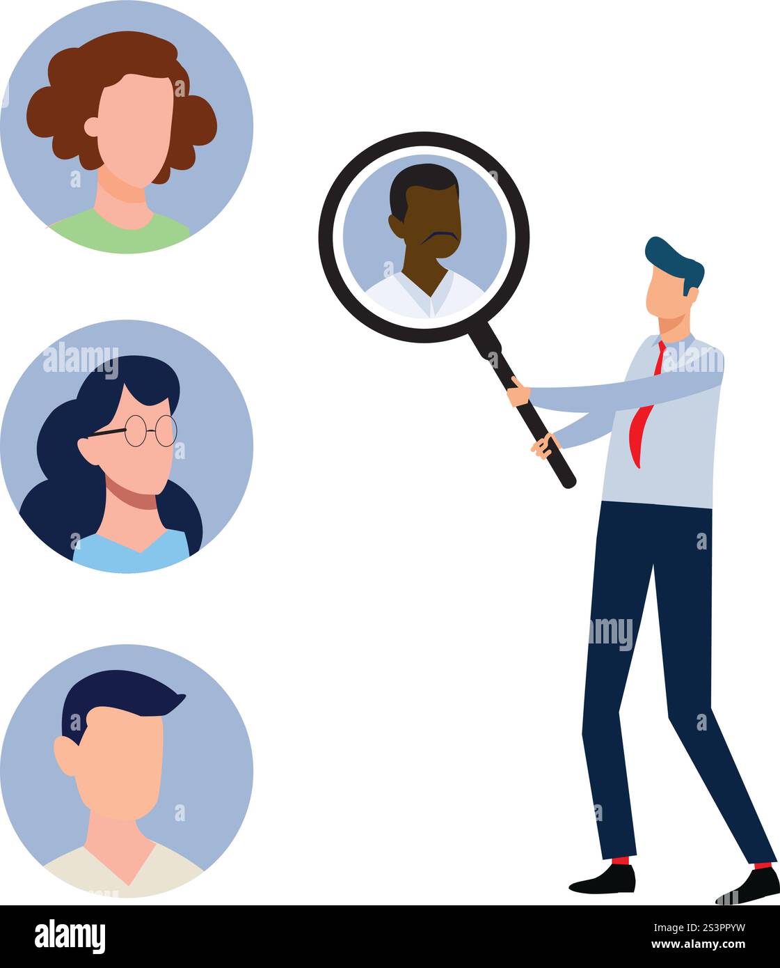 Finding new employee candidates hi-res stock photography and images - Alamy