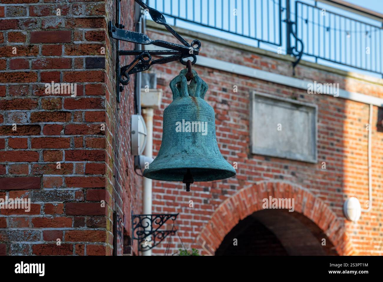 The Bell, former town hall bell now hanging inside Southsea Castle ...