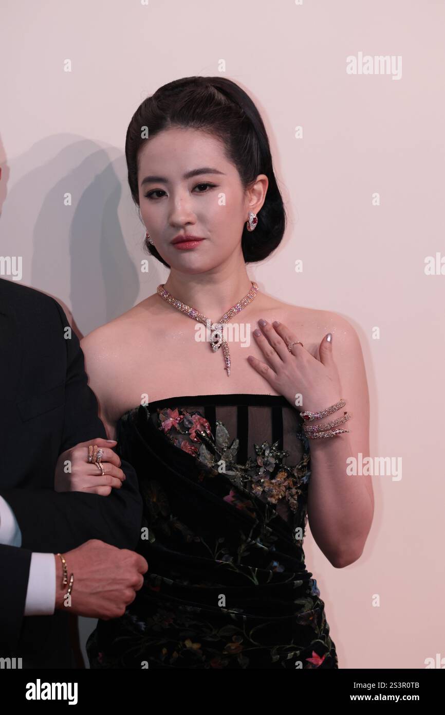 Chinese-American actress, singer, and model Liu Yifei attends an ...