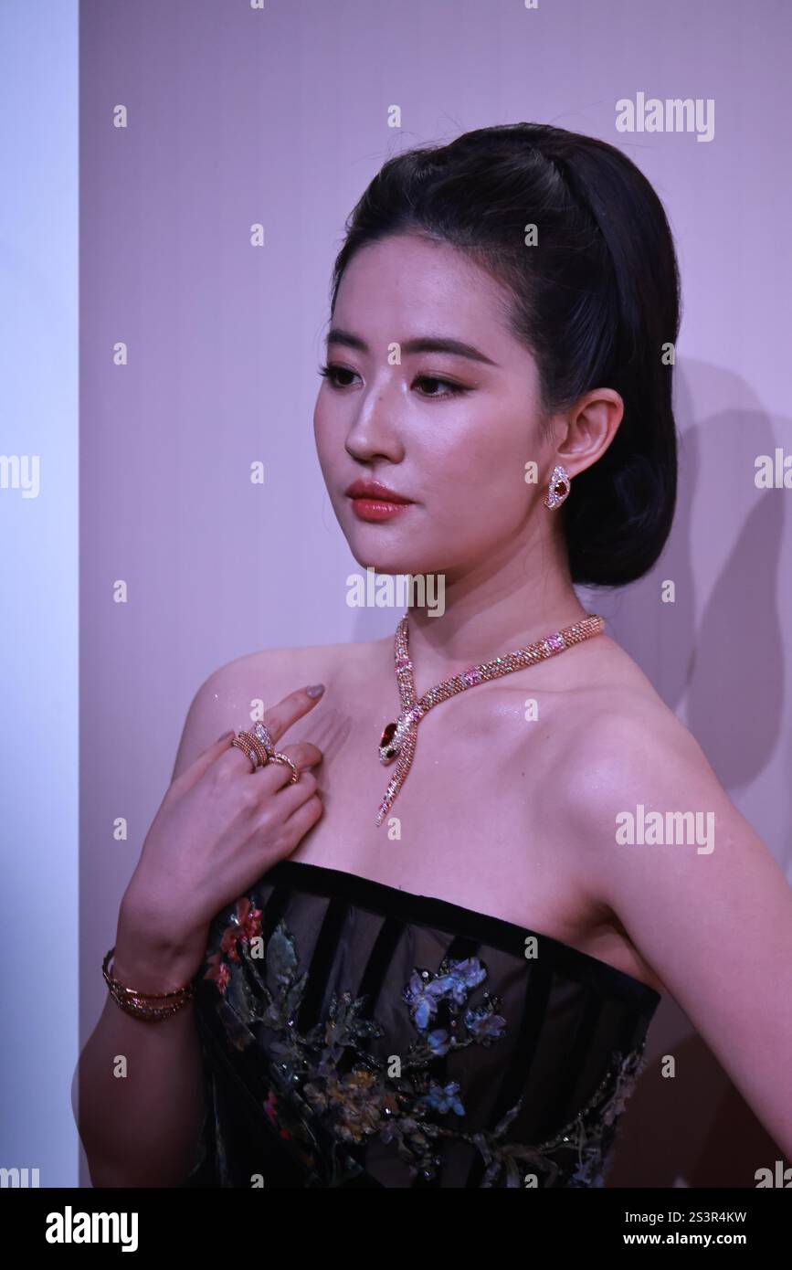 Chinese-American actress, singer, and model Liu Yifei attends an ...