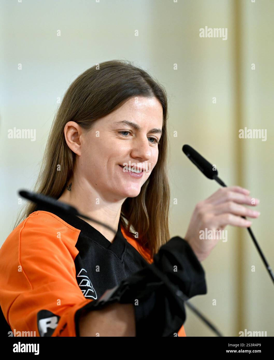 The Artist Florentina Holzinger At The Presentation Of Austria S