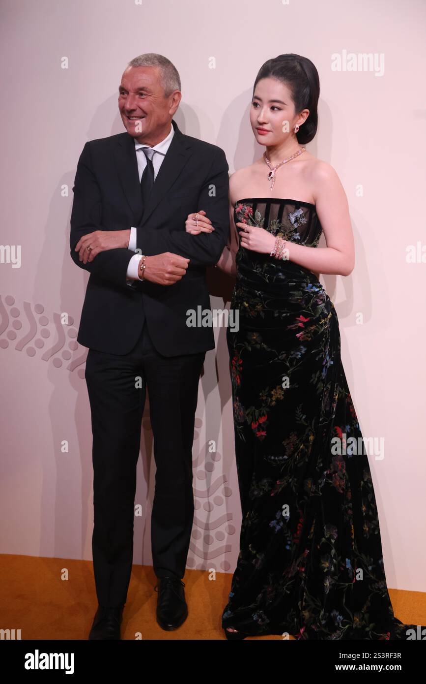 Chinese-American actress, singer, and model Liu Yifei attends an ...