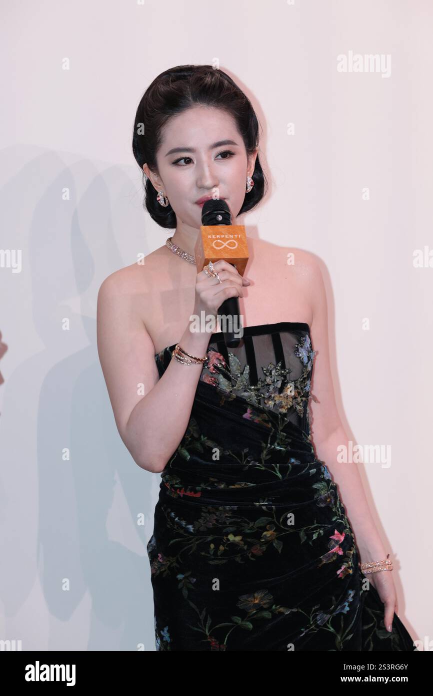 Chinese-American actress, singer, and model Liu Yifei attends an ...