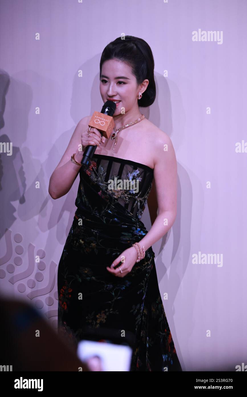 Chinese-American actress, singer, and model Liu Yifei attends an ...