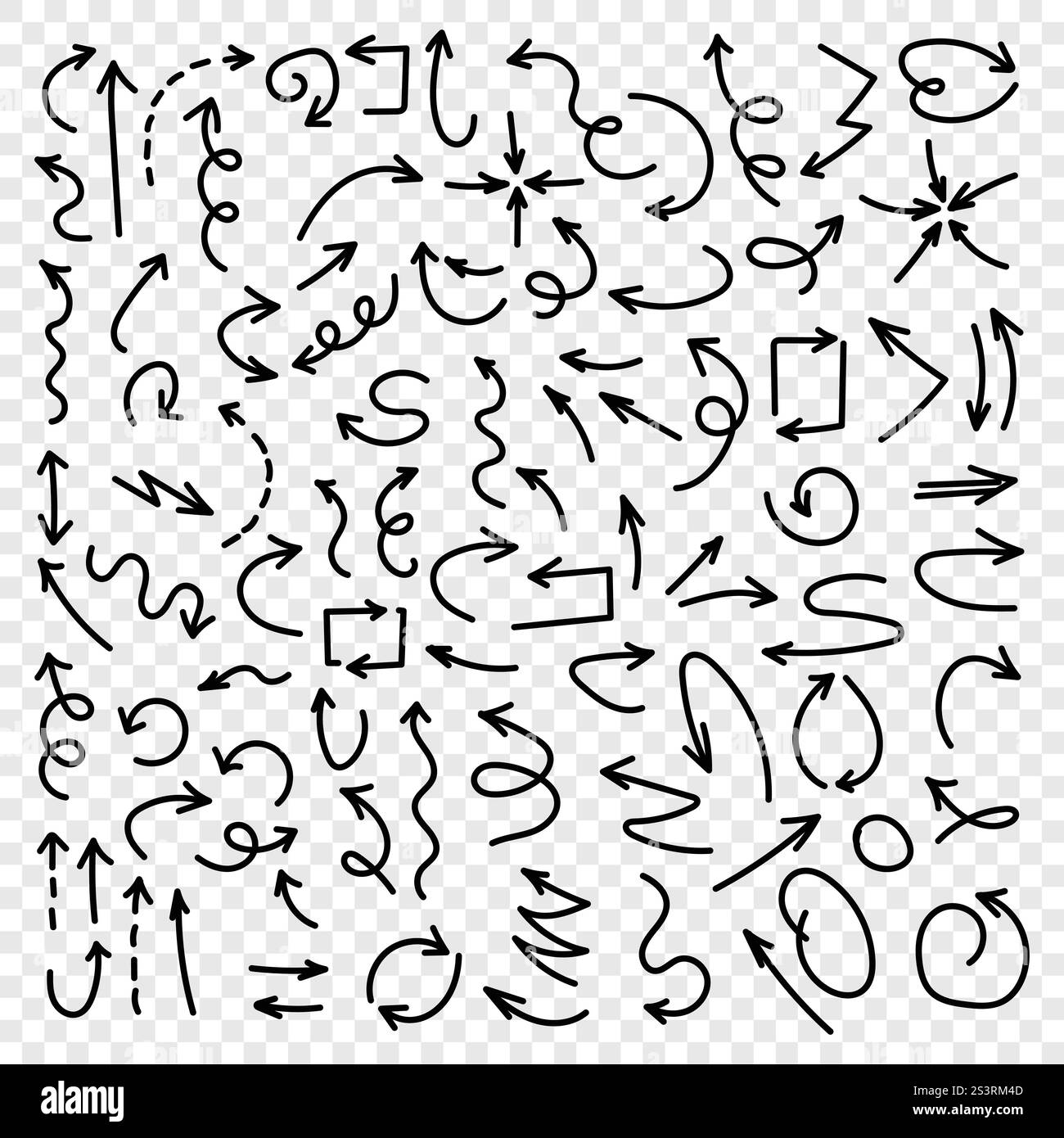 Arrow icon in hand Stock Vector Images - Alamy