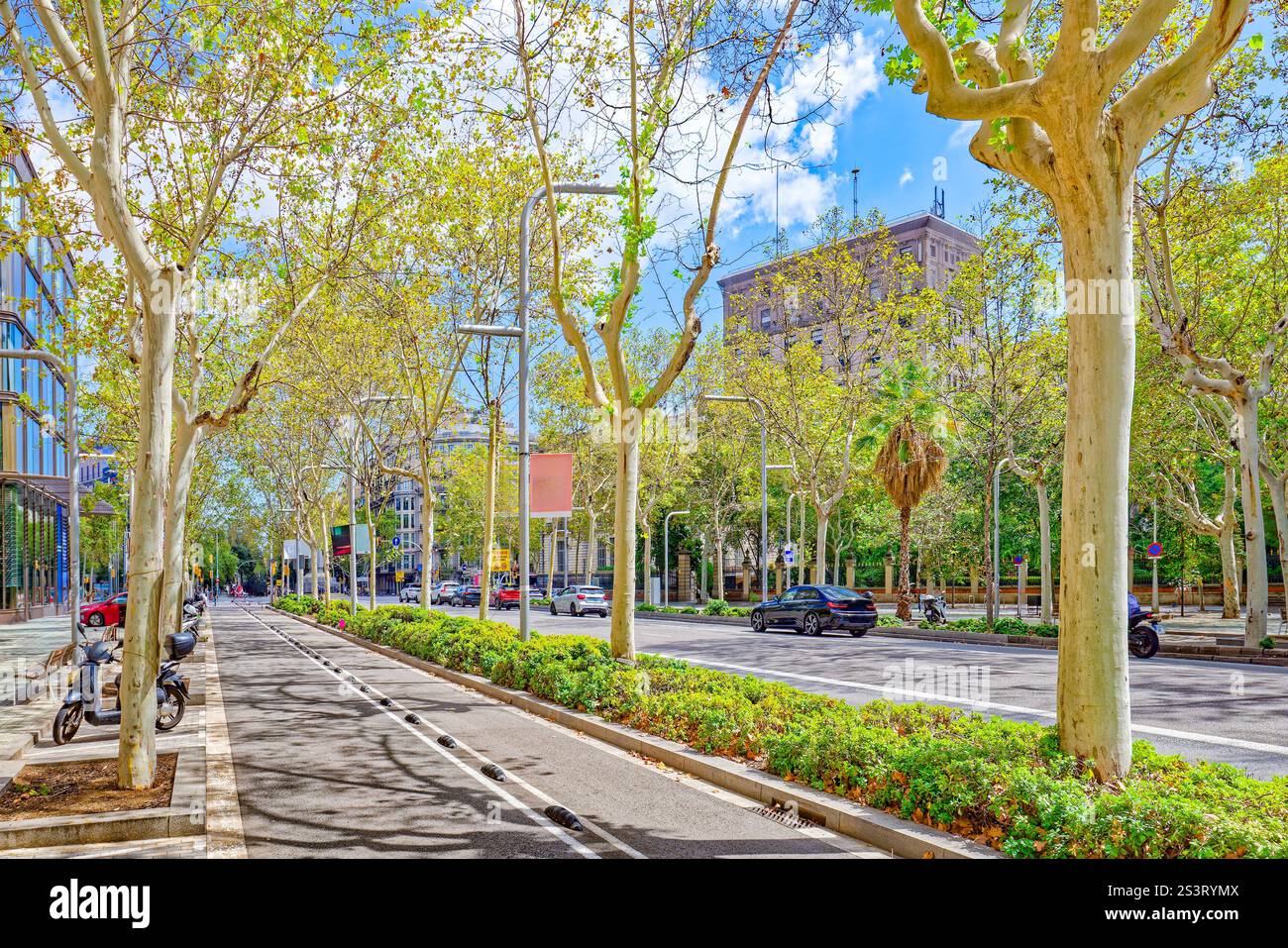 Urban views-landscapes most beautiful Catalan city - Barcelona. Spain ...