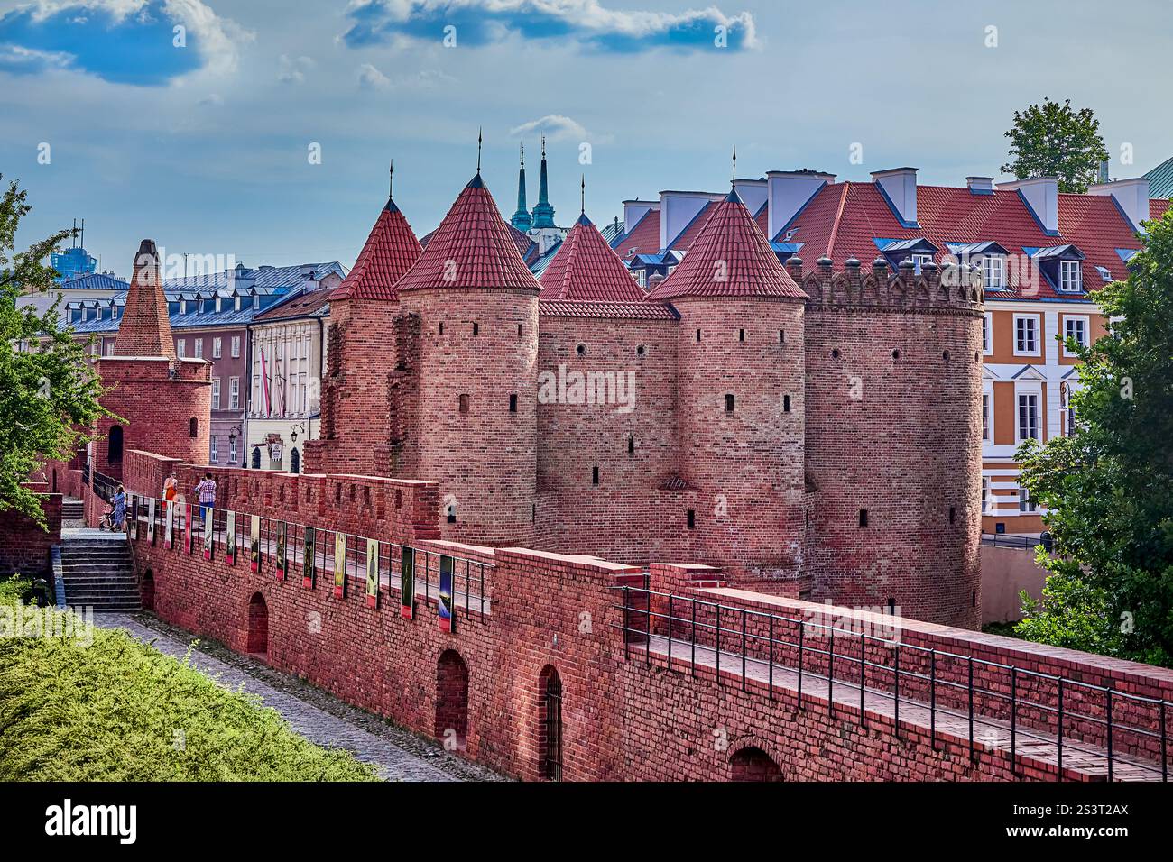The Warsaw Barbican is one few remaining relics of the complex network ...