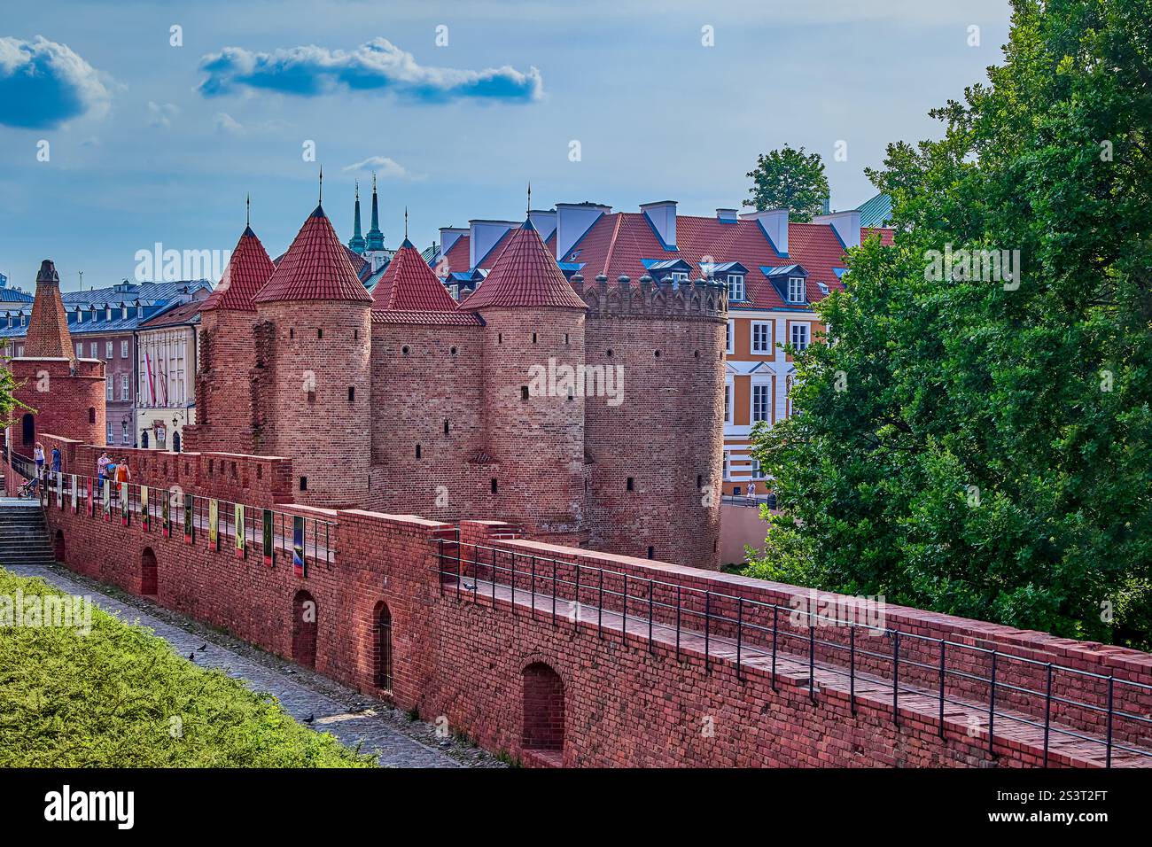 The Warsaw Barbican is one few remaining relics of the complex network ...