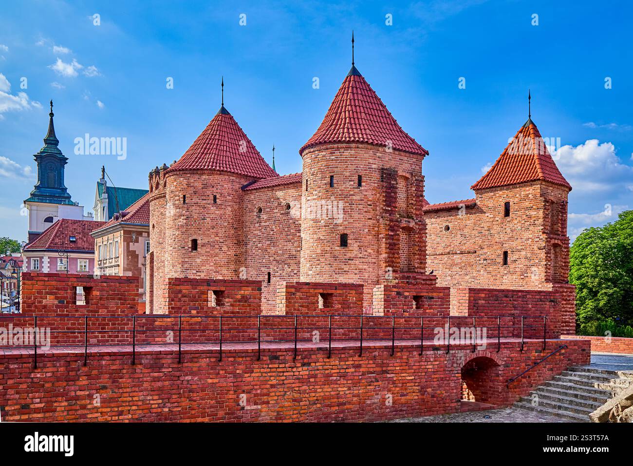 The Warsaw Barbican is one few remaining relics of the complex network ...