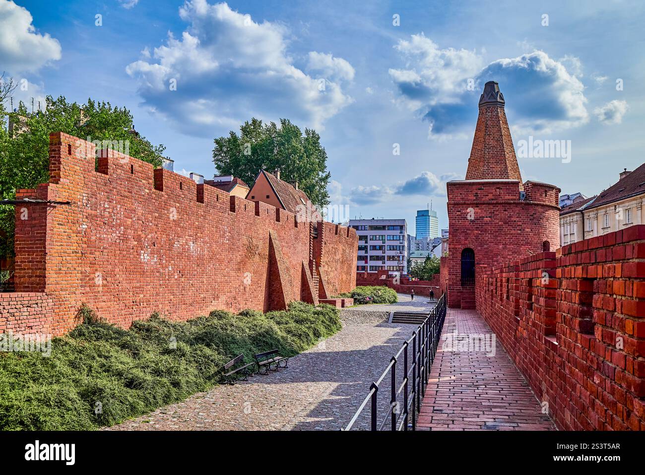 The Warsaw Barbican is one few remaining relics of the complex network ...
