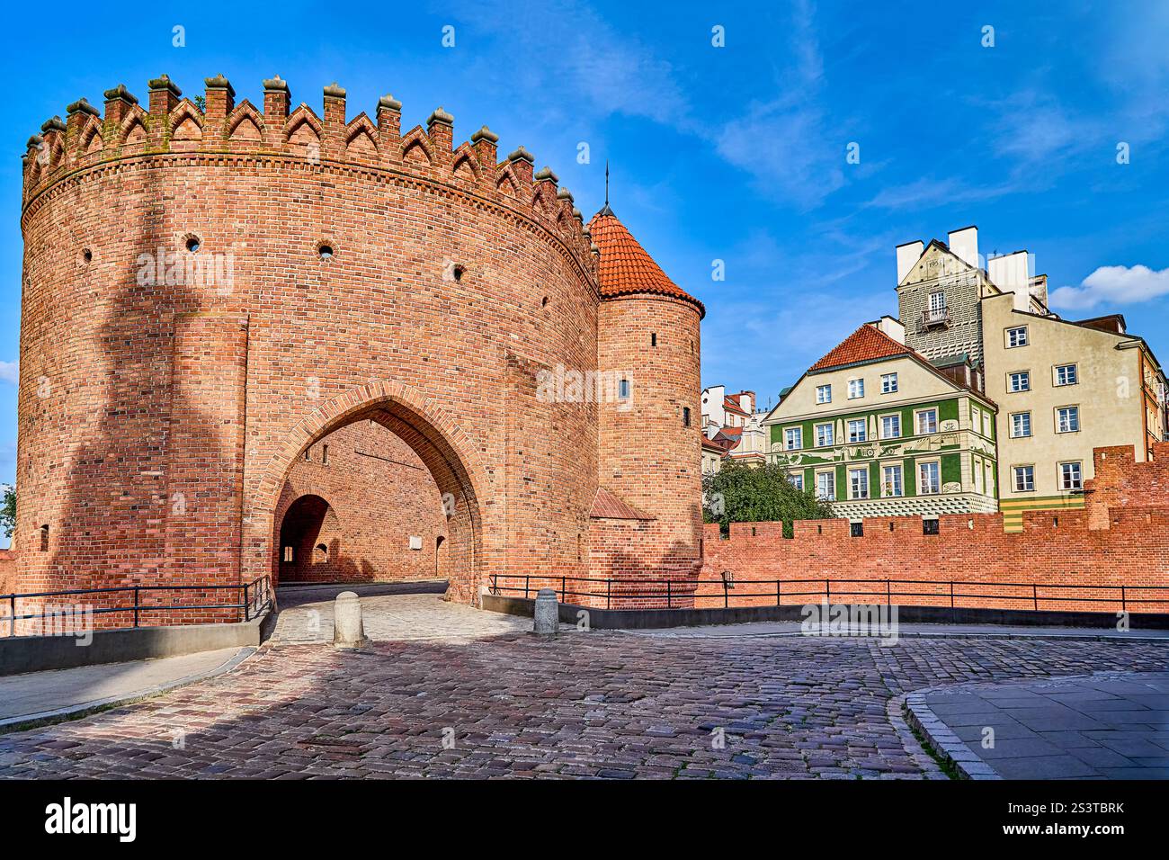 The Warsaw Barbican is one of the few remaining relics of the complex ...