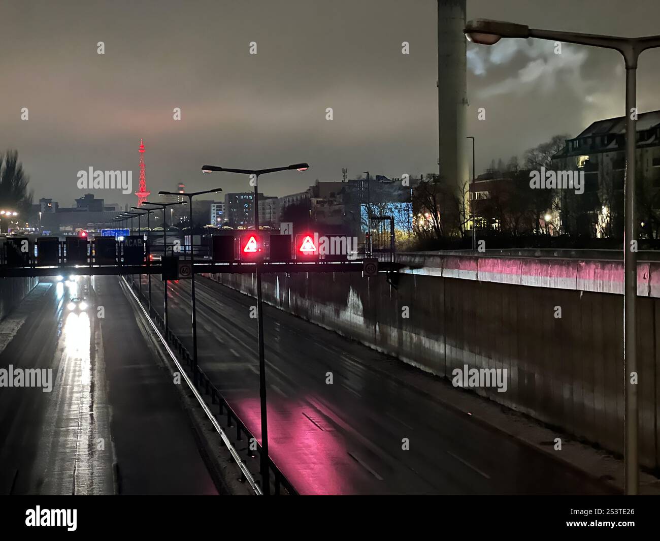 Berlin, Germany. 10th Jan, 2025. The lights are switched off on a ...