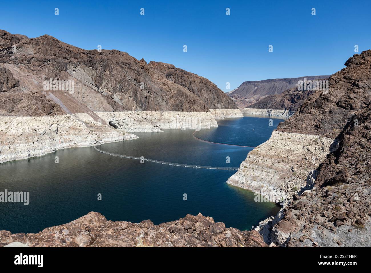 Hoover Dam a US historic place hydroelectric power plant and concrete ...