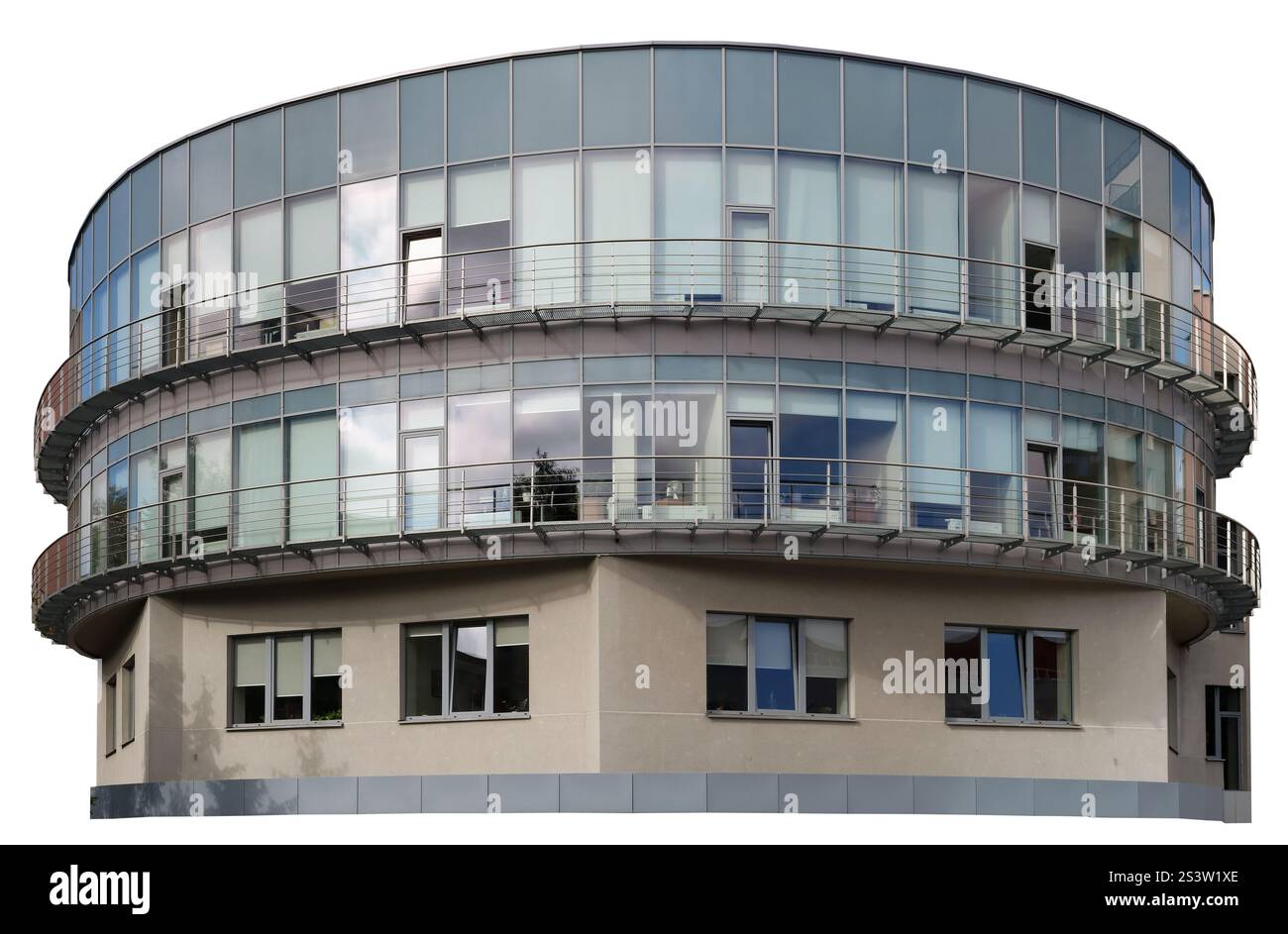 On tall building in Cut Out Stock Images & Pictures - Alamy