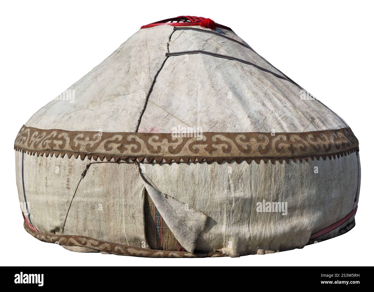 Yurt central asia Cut Out Stock Images & Pictures - Alamy