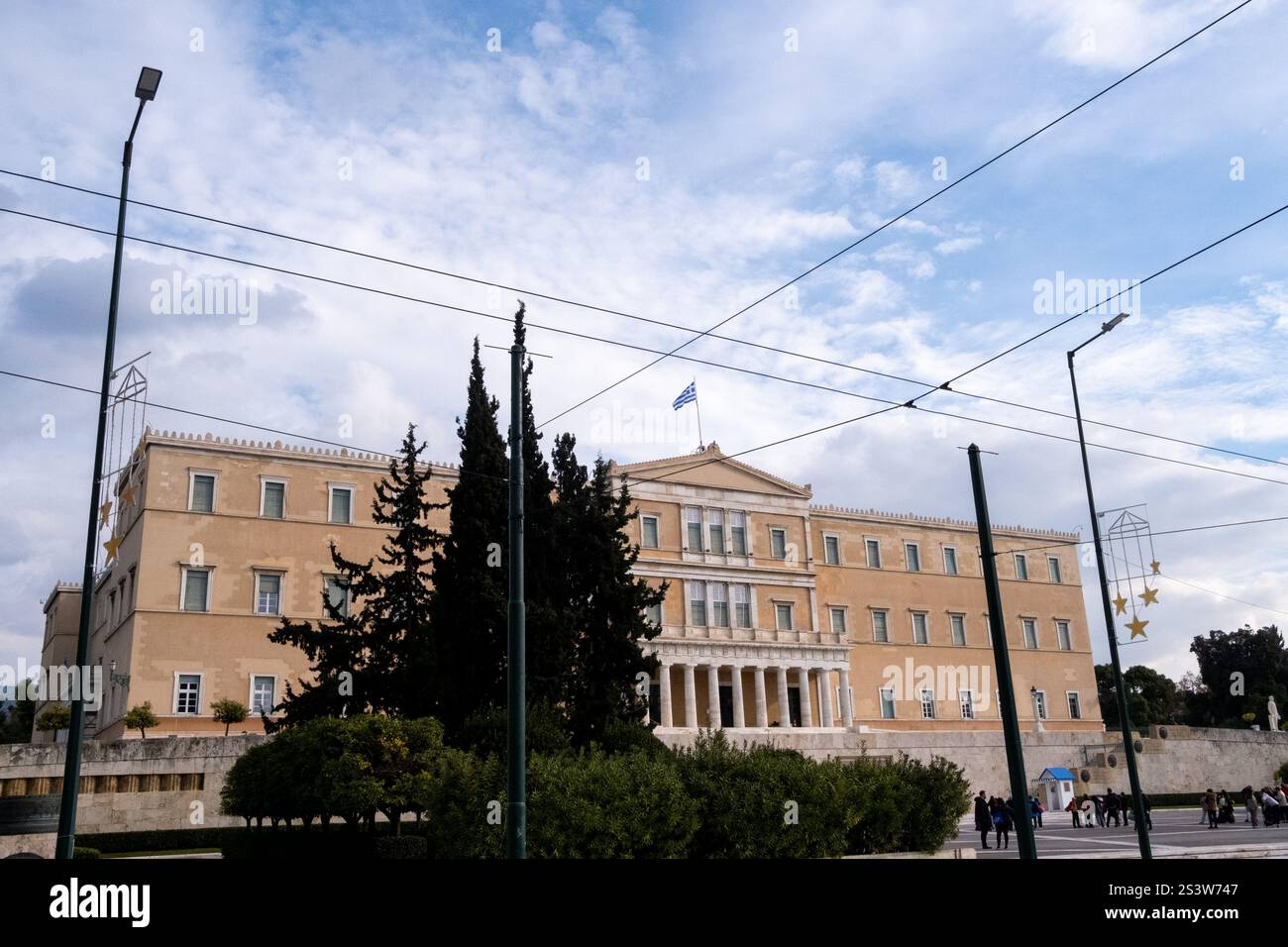 The building of the Parliament of the Hellenes (Vouli ton Ellinon ...