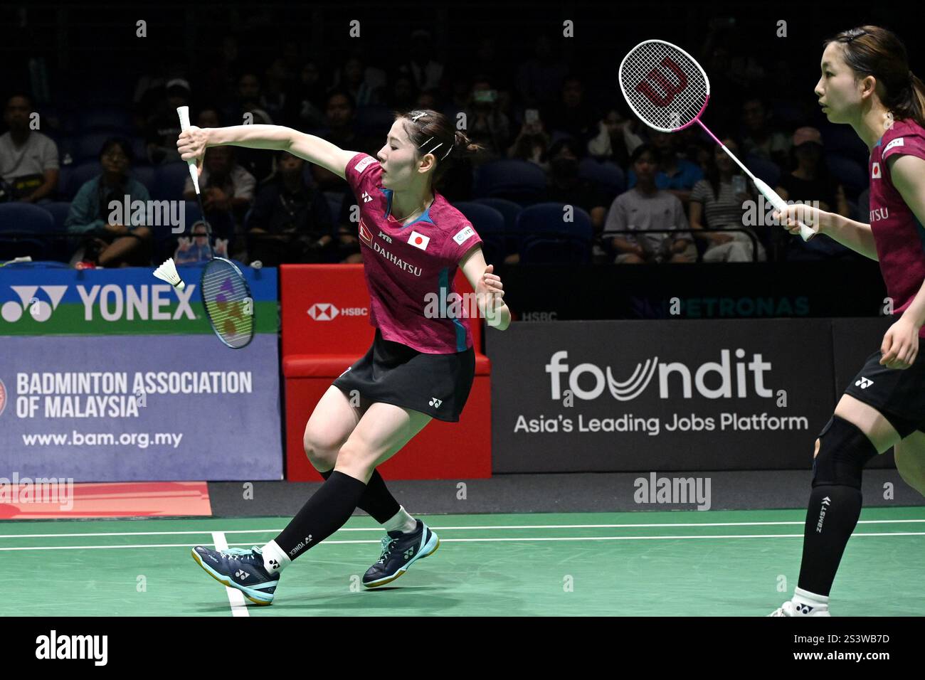 Kuala Lumpur, Malaysia. 10th Jan, 2025. Matsutomo Misaki/Chiharu Shida ...