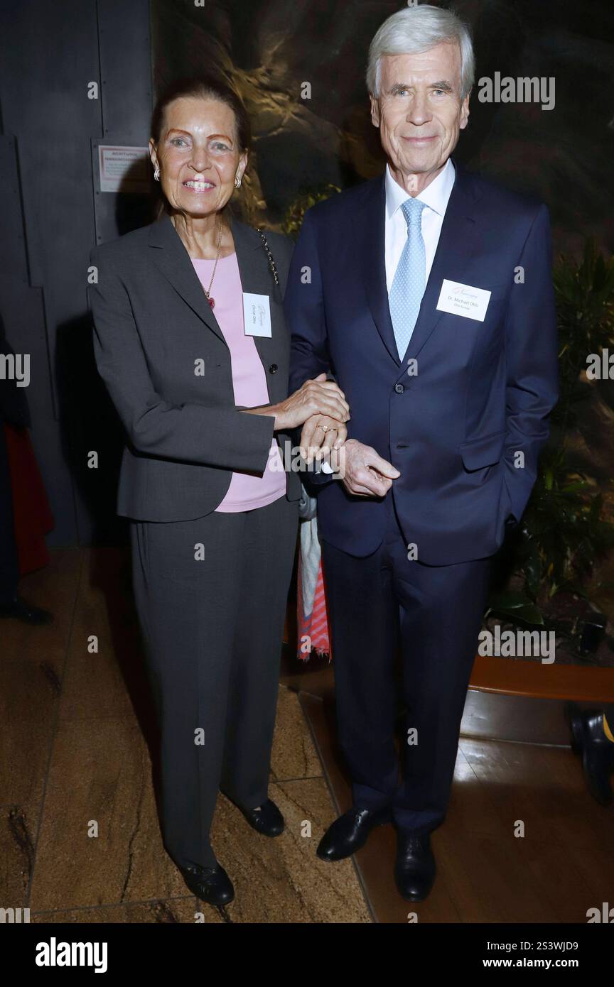 Michael Otto mit Ehefrau Christl Otto beim Blankeneser Neujahrsempfang ...