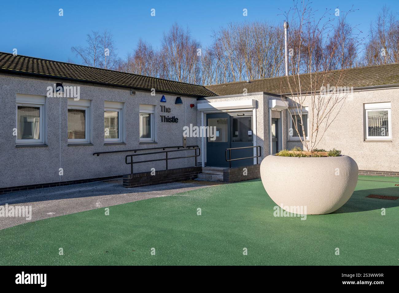 The Thistle drugs consumption room at the NHS Enhanced Drug Treatment ...