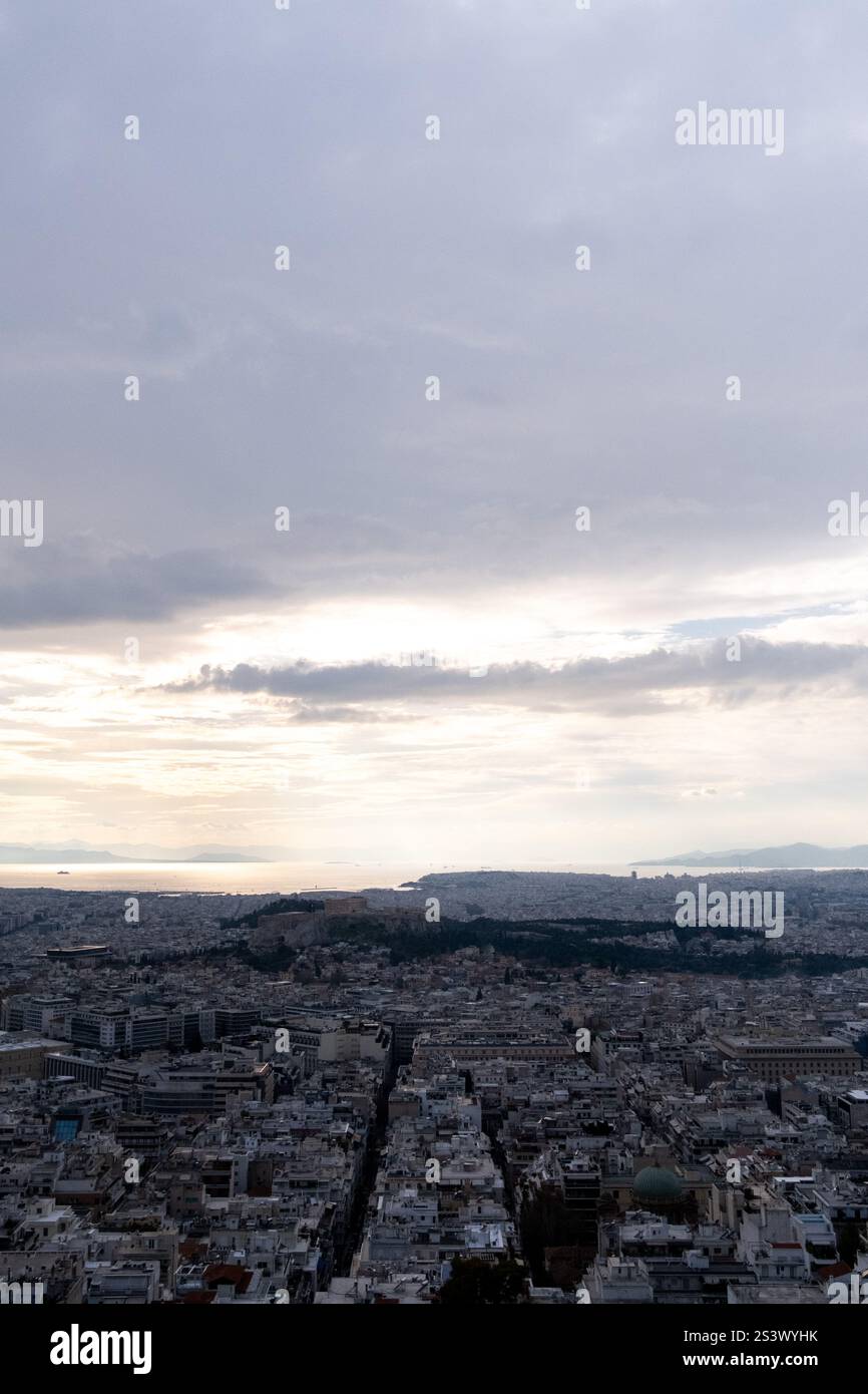 Landscape of apartment buildingsshowing the population density with the ...