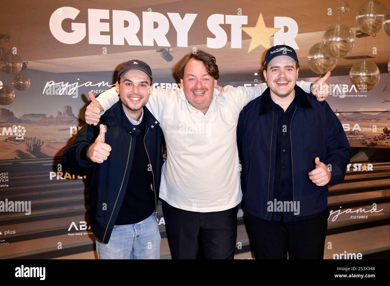 Tom Gronau, Sascha Nathan und Max Wolter beim Special Screening der ...