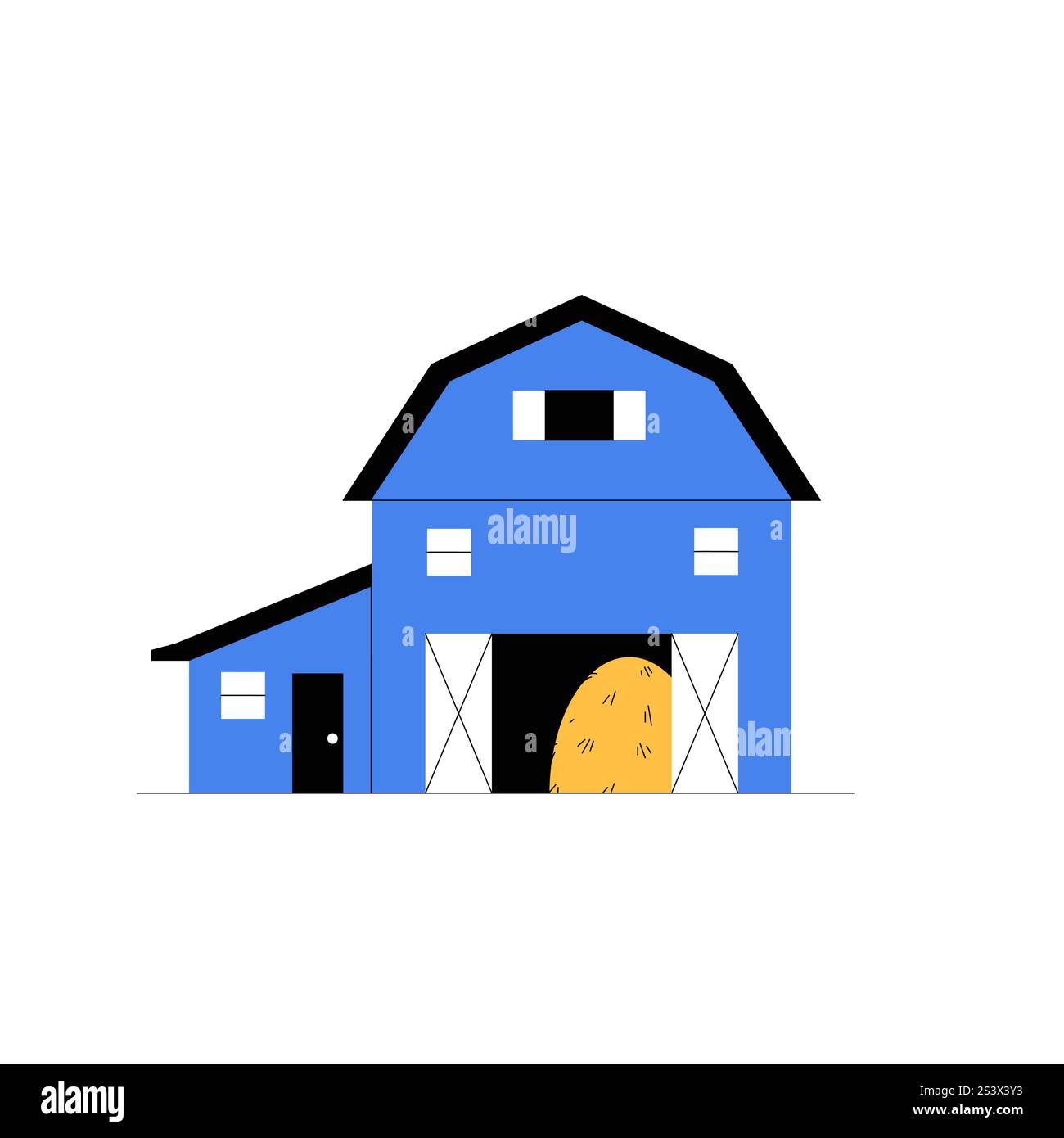 Rural farming activities Stock Vector Images - Alamy
