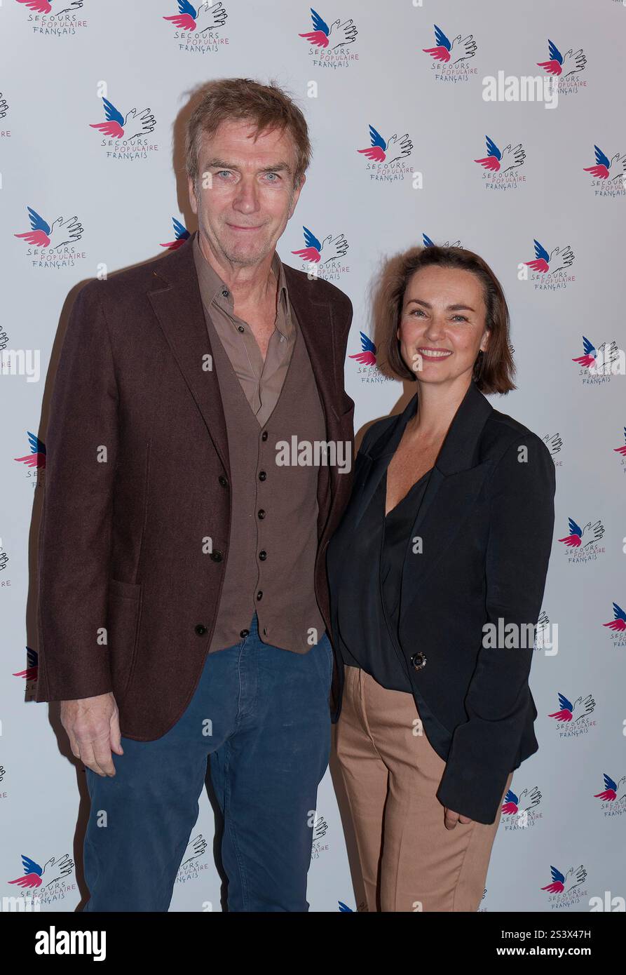 Paris, France. 2nd Dec, 2024. Philippe Caroit and Alexia Borg attend ...