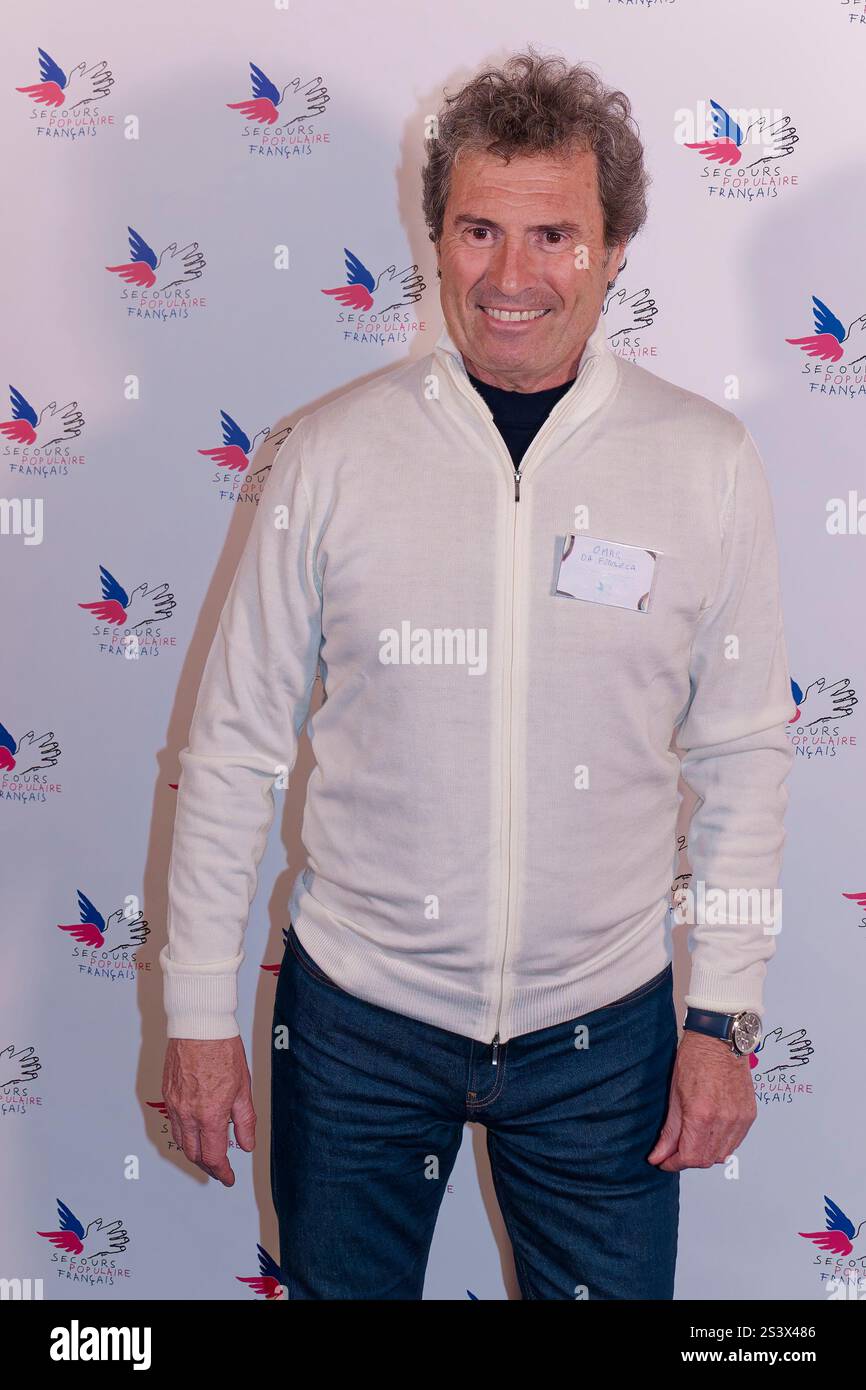 Paris, France. 2nd Dec, 2024. Footballer Omar da Fonseca attends the ...