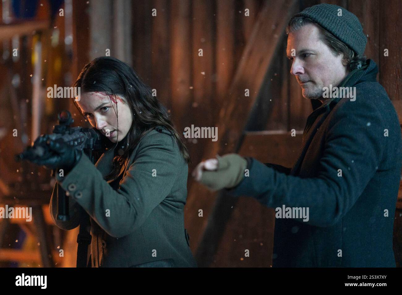 LEN WISEMAN and ANA DE ARMAS in BALLERINA (2025), directed by LEN ...
